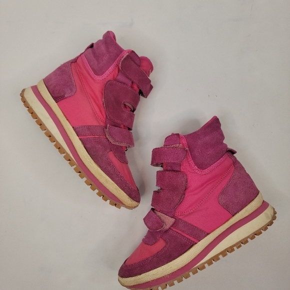 Roffe | Shoes | Vintage Roffe Sz 7 High Top Sneakers Hidden Wedge ...